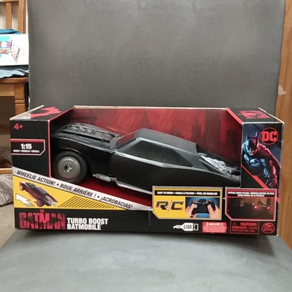 Spin Master | Toys | New Batman Turbo Boost Remote Control Batmobile ...